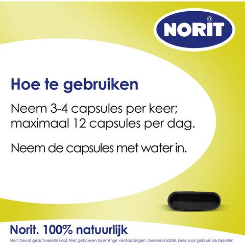 Norit 200 mg 30 Capsules 30 EA | Etos