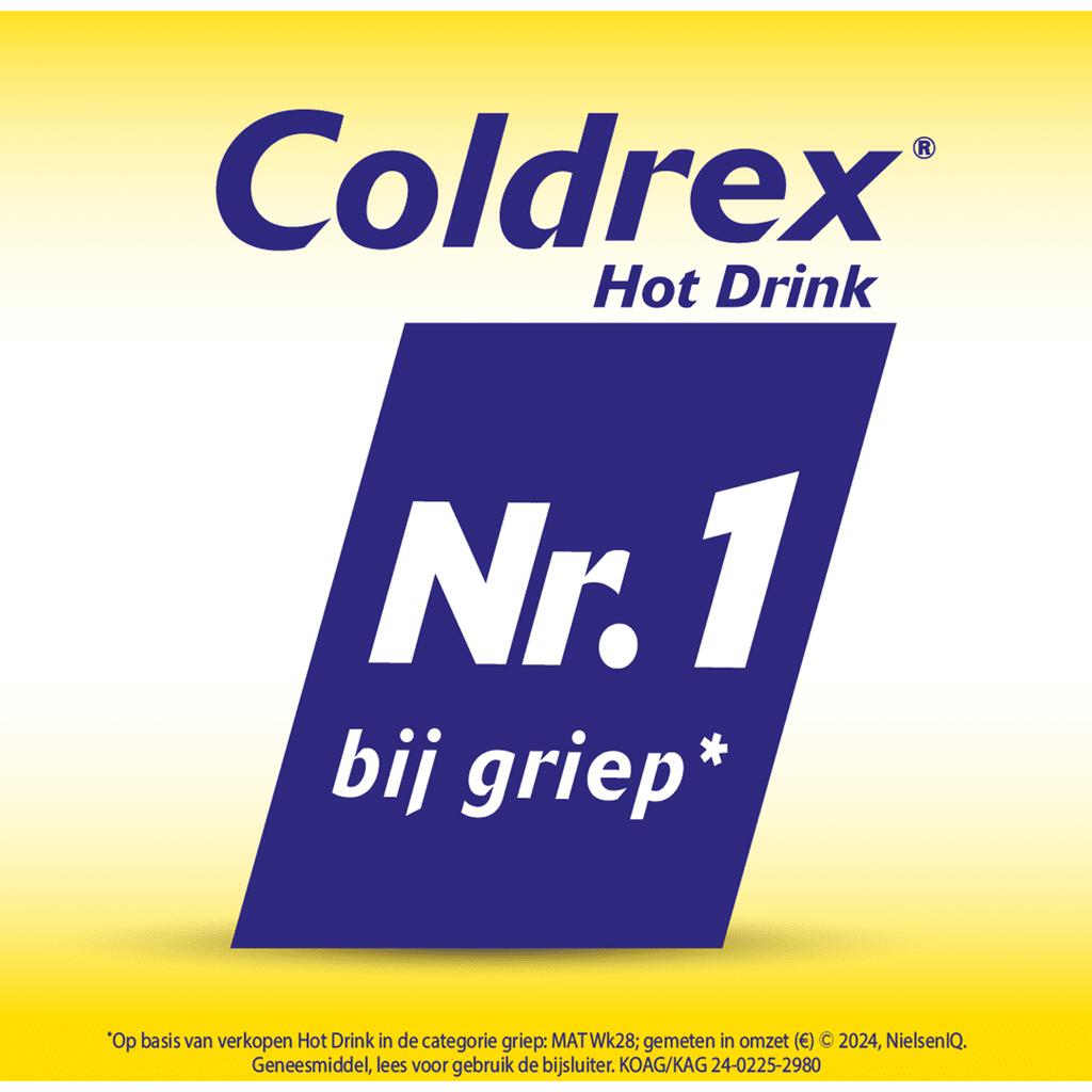 Coldrex Hot Drink bij Griep en Verkoudheid 10 Sachets 10 EA | Etos