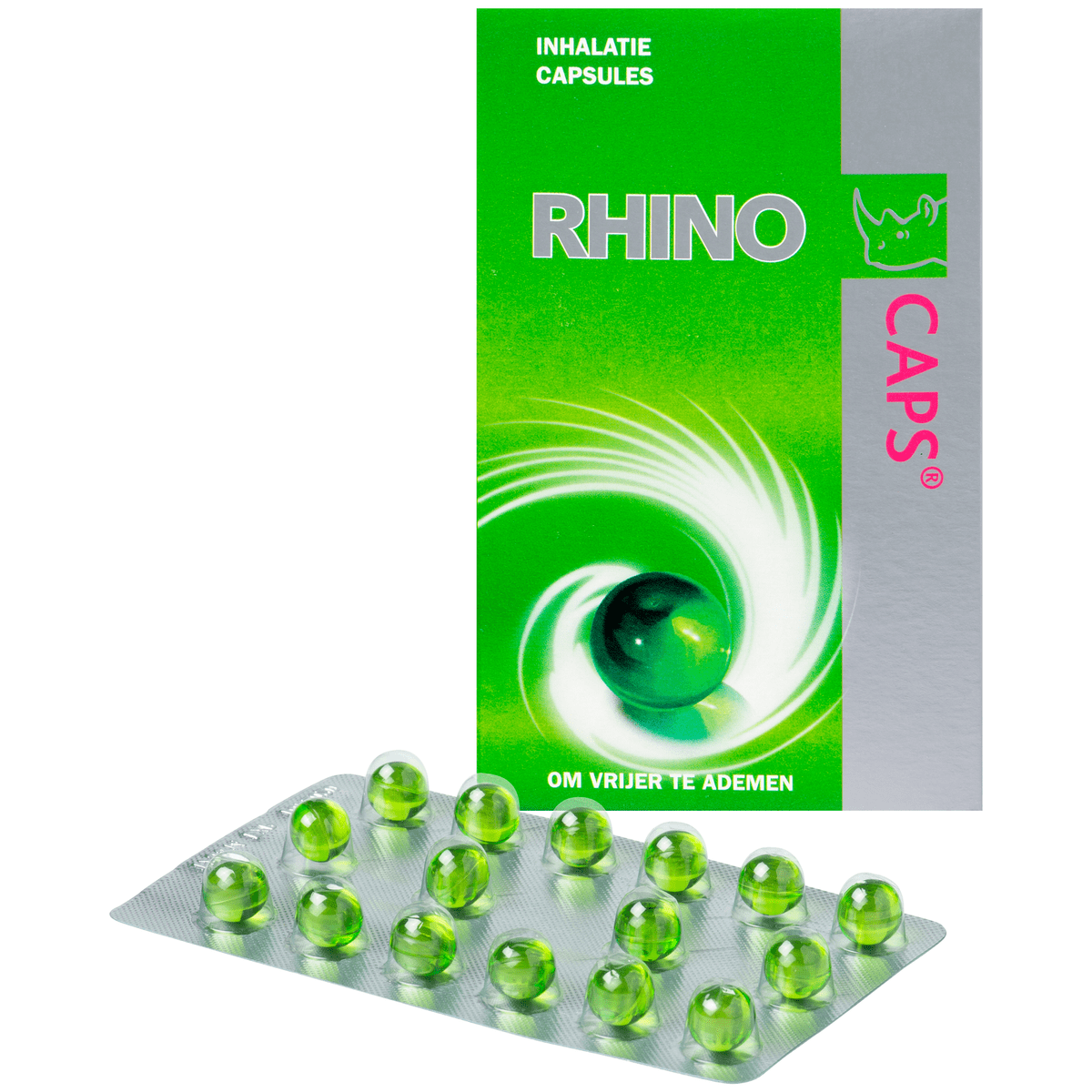 Rhino Caps Inhalatiecapsules 16 stuks 16 EA | Etos