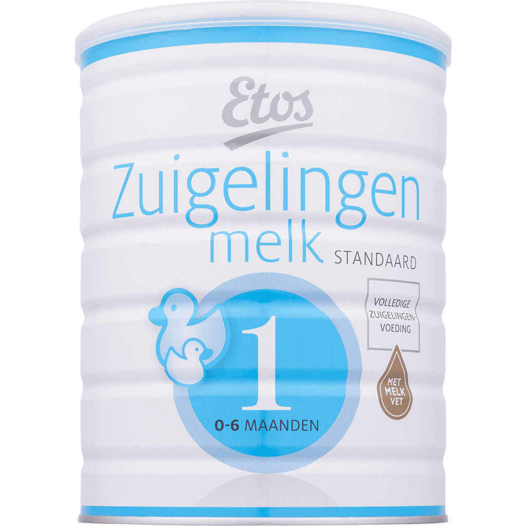 Etos Zuigelingenmelk Standaard 1 met melkvet voor baby's van 0 - 6 ...