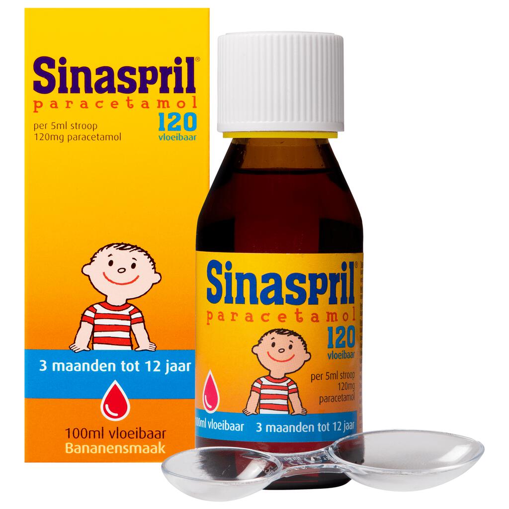 Sinaspril Vloeibaar paracetamol 120 mg 100 ML 100 ML | Etos