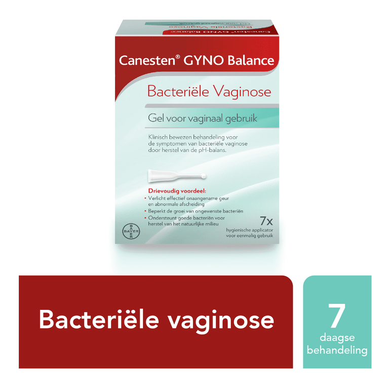 Canesten Gyno Balance bij bacteriële vaginose 7 stuks 7 EA | Etos