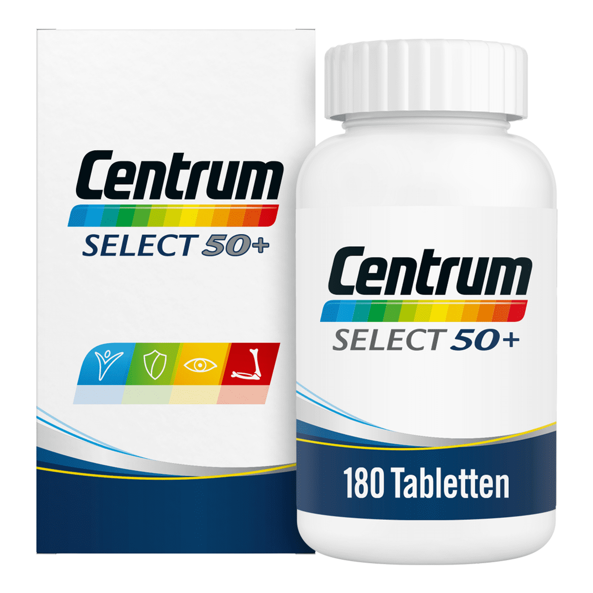 Centrum Select 50+ Multivitaminen Tabletten 180 stuks 180 EA | Etos