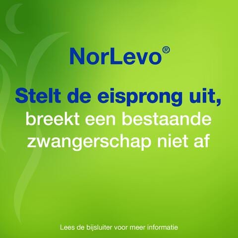 Norlevo Levonorgestrel Morning After Pil 1,5 mg 1 EA | Etos