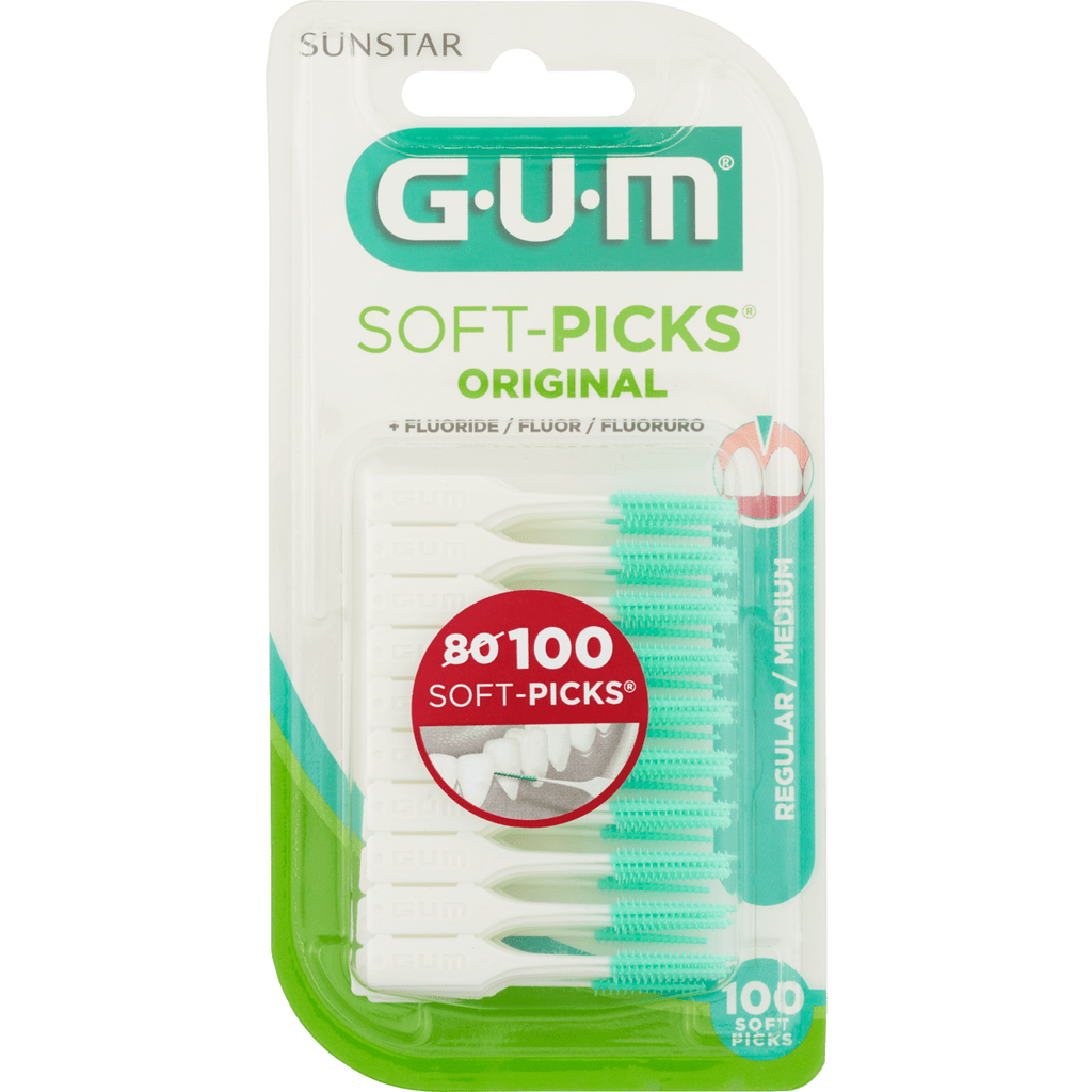 GUM Soft-Picks Original Medium 100 EA | Etos