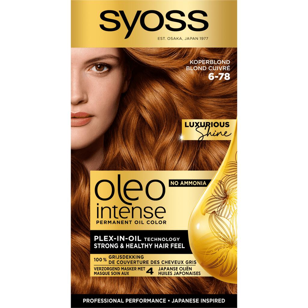 Syoss Oleo Intense 6-78 Koperblond/Blond Cuivré 115 ML | Etos