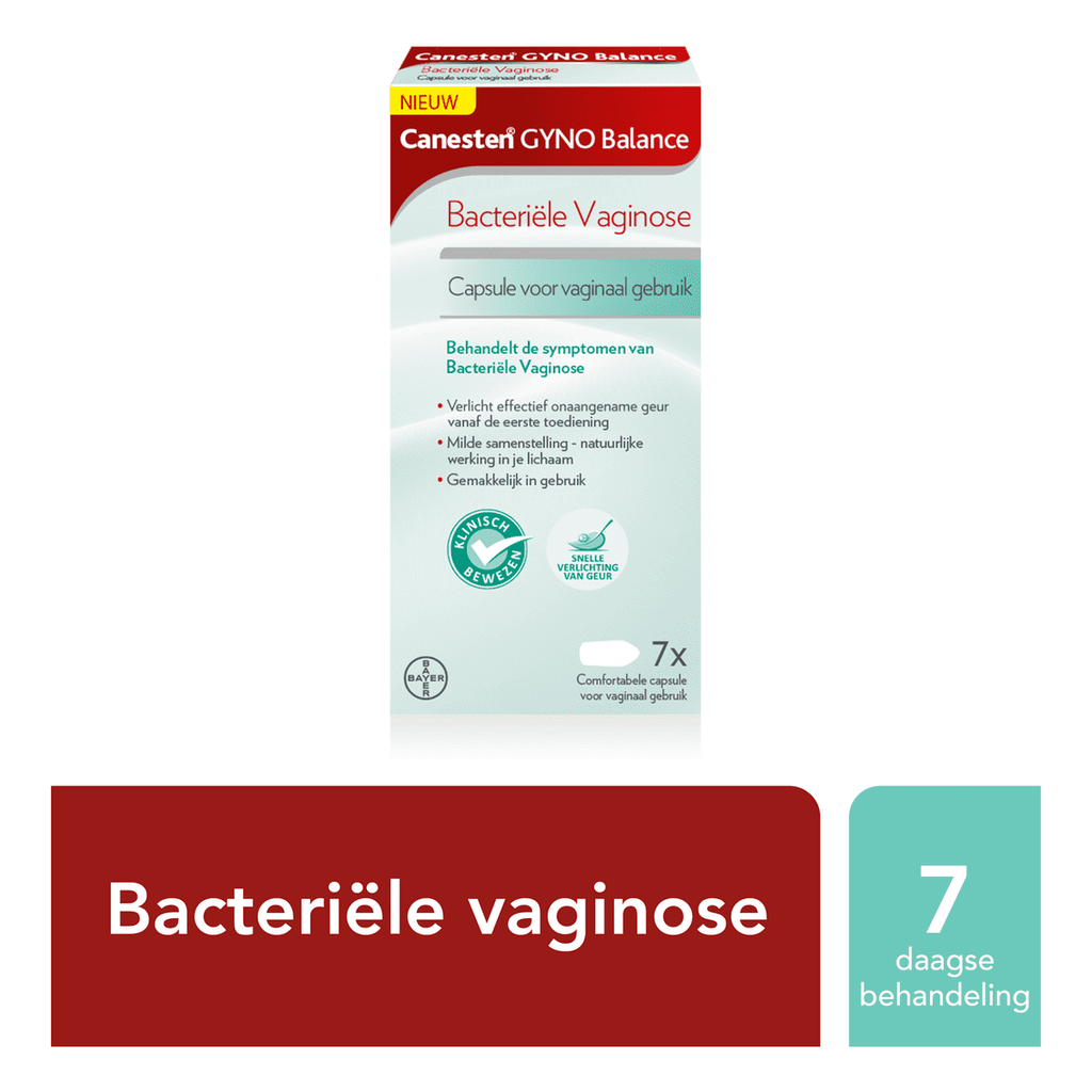 Canesten Gyno Balance Capsule bacteriële vaginose 7 stuks 7 EA | Etos