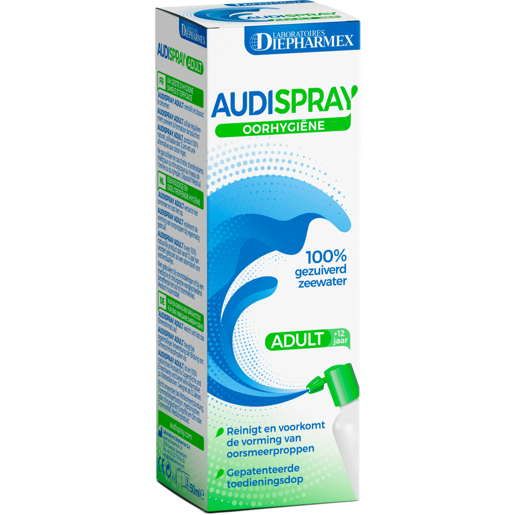 Audispray Adult Oorhygiëne Oorspray 50 ML | Etos