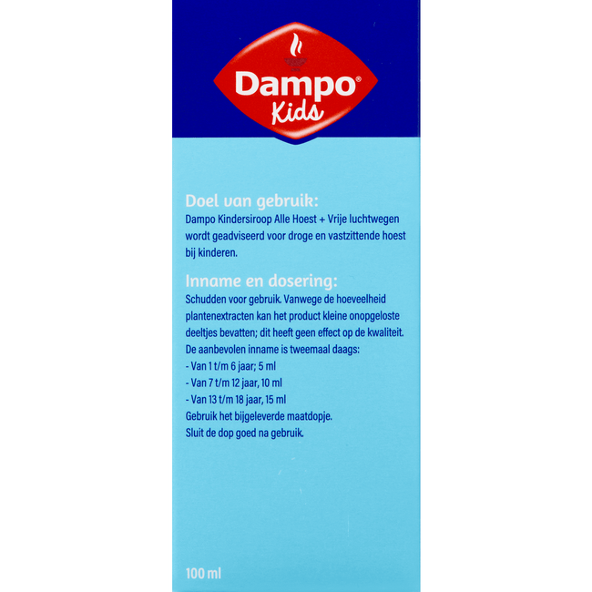Dampo Kids Alle Hoest 100 ML 100 ML | Etos