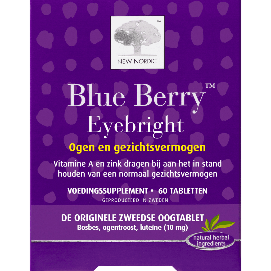 New Nordic Blue Berry Eyebright Tabletten 52 GR | Etos