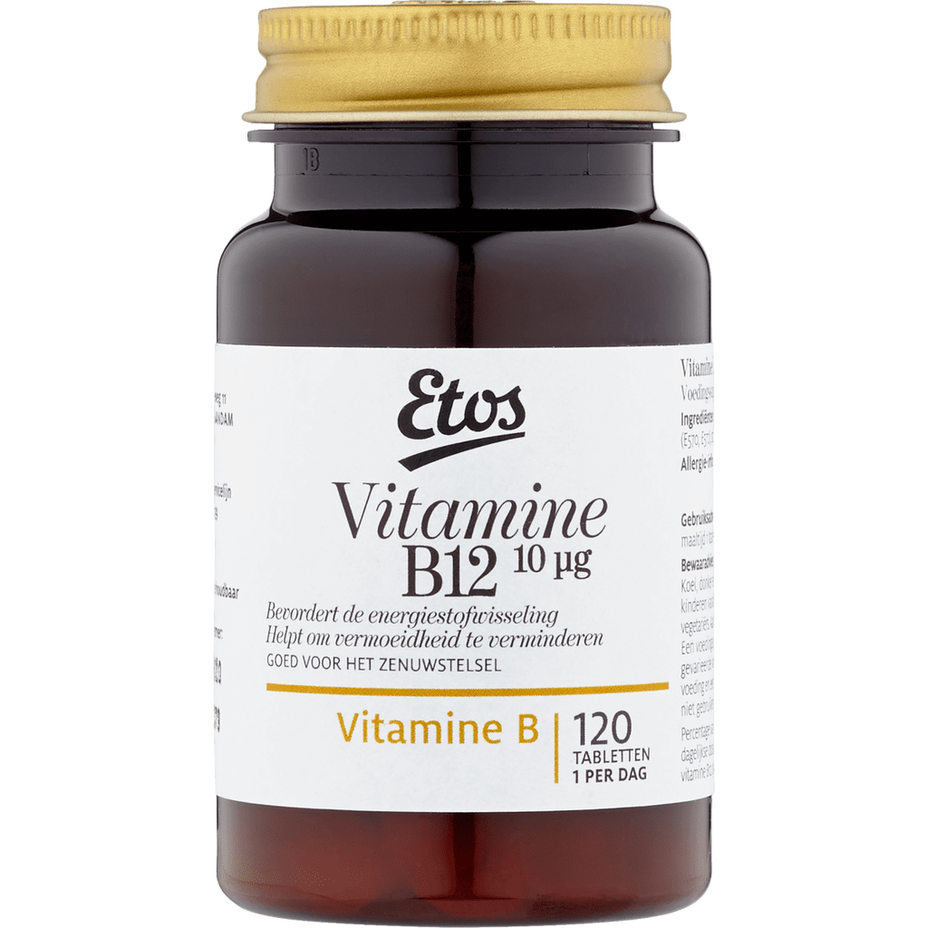 Etos Vitamine B12 10 ug Tabletten 120 EA | Etos