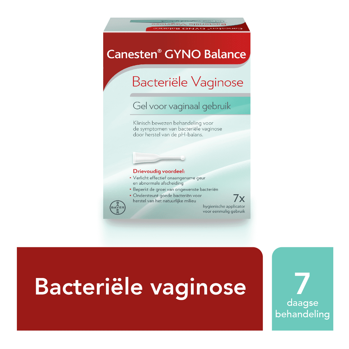 Canesten Gyno Balance bij bacteriële vaginose 7 stuks 7 EA | Etos