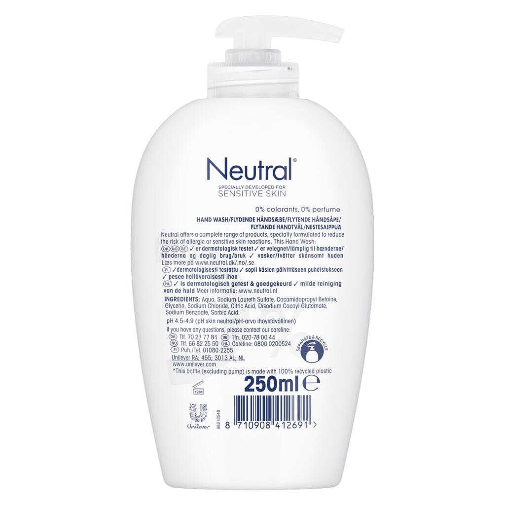 Neutral Parfumvrij Handzeep 250 ML 250 ML | Etos