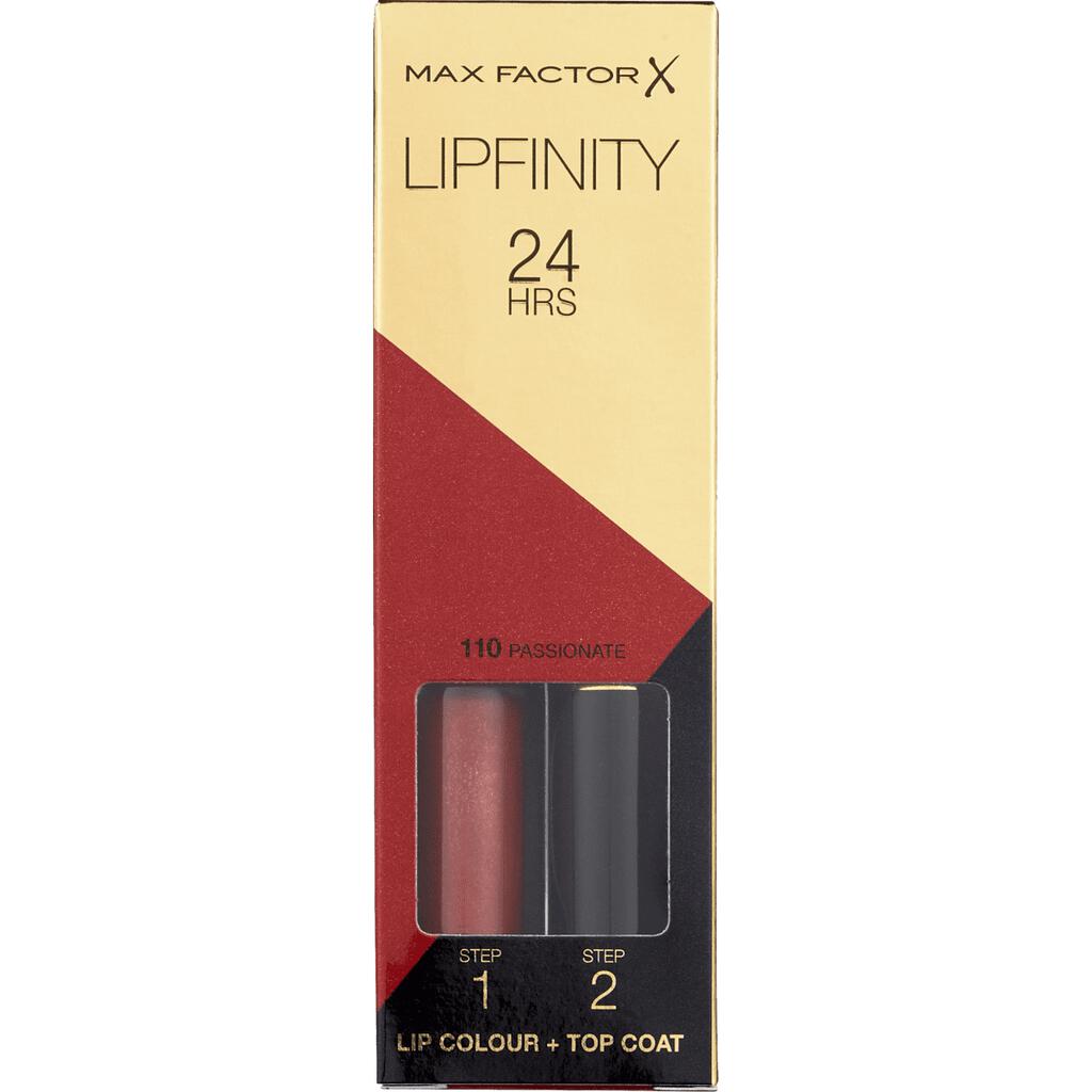 Max Factor Lipfinity Lip Colour Lipstick 110 Passionate 1 EA | Etos