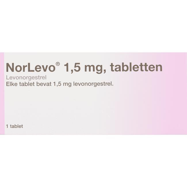 Norlevo Levonorgestrel Morning After Pil 1,5 mg 1 EA | Etos