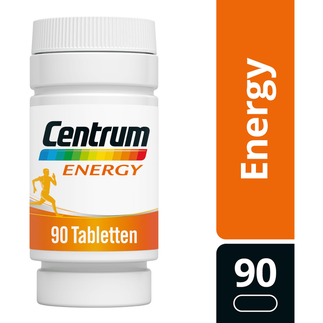 Centrum Energy Multivitaminen Tabletten 90 stuks 90 EA | Etos