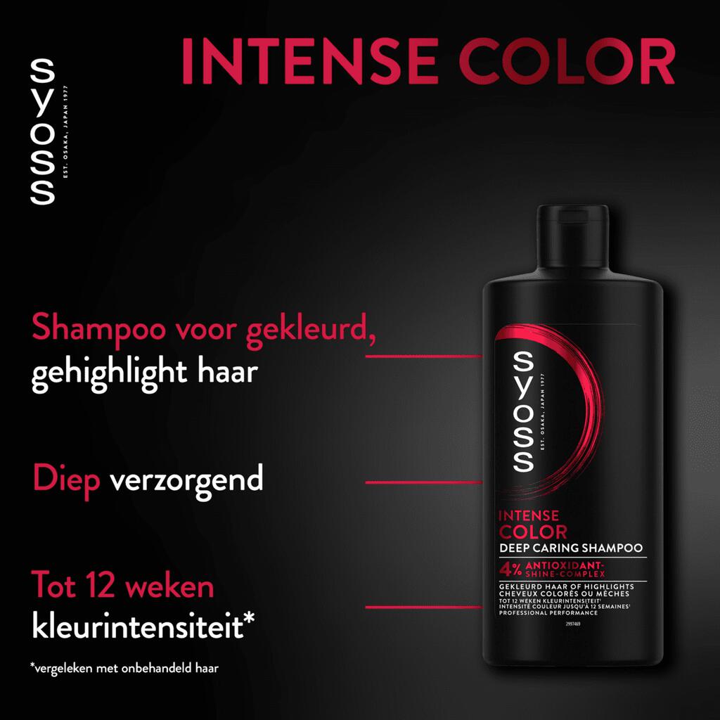 Syoss Intense Color Shampoo 440 ML 440 ML | Etos