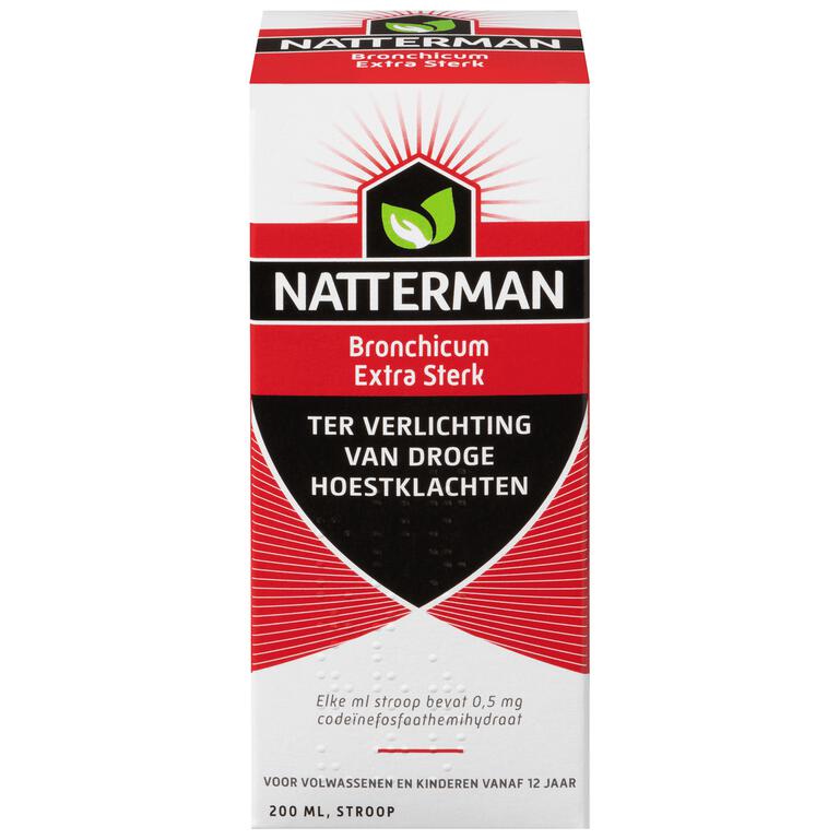 Natterman Bronchicum Extra Sterk 200 ML 200 ML | Etos