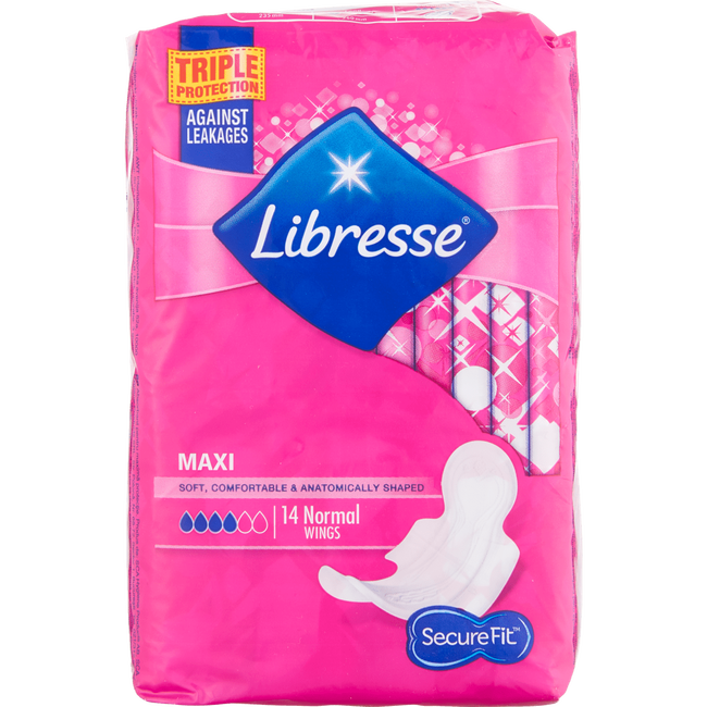 Libresse Maxi Maandverband Normal 14 EA | Etos