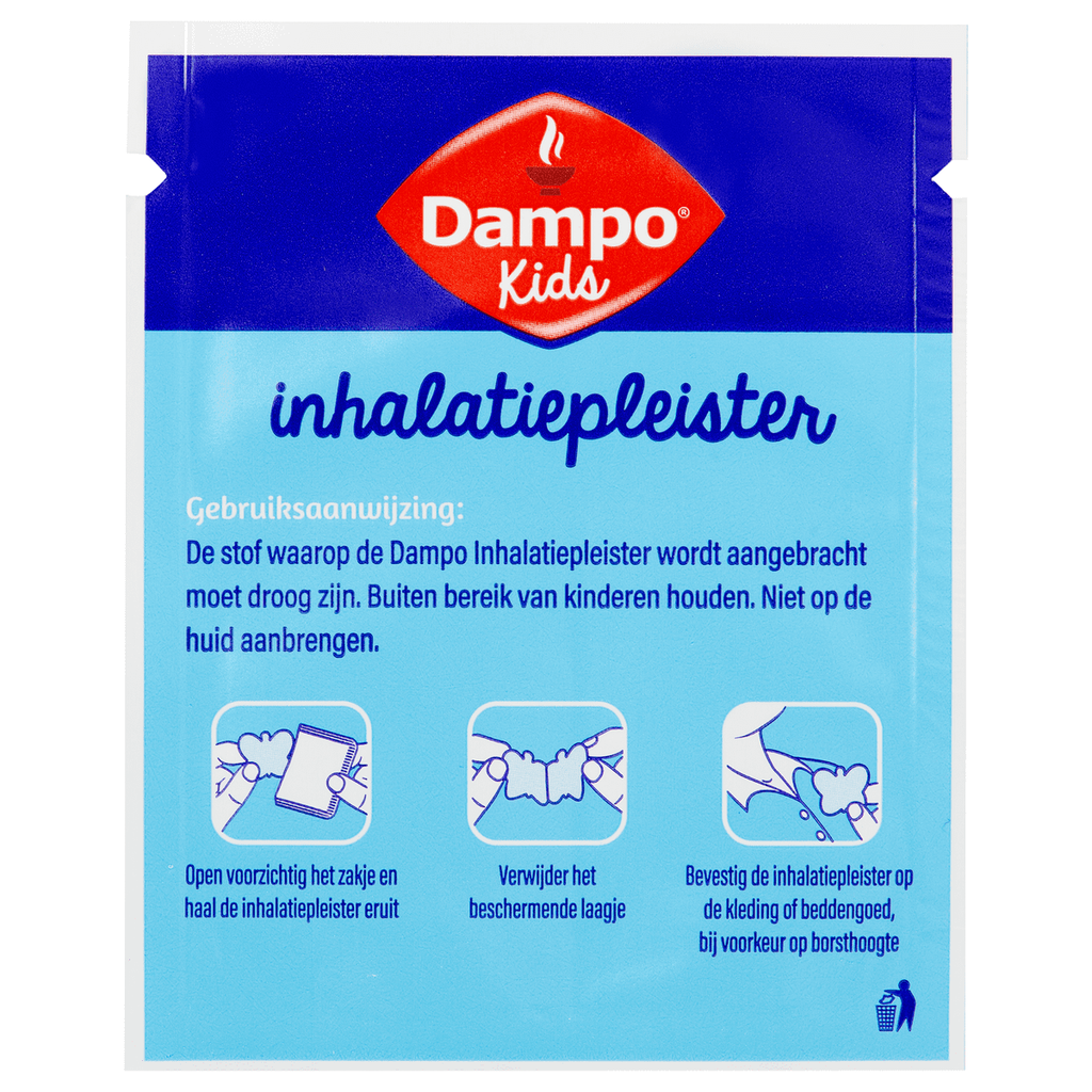 Dampo Inhalatiepleisters 6 pleisters 1 EA | Etos