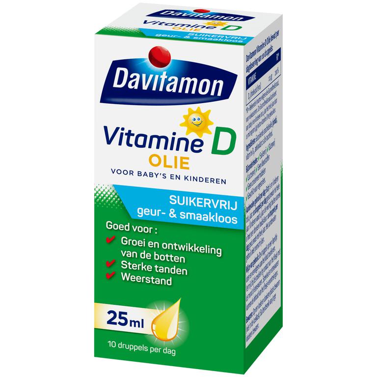 Davitamon Vitamine D Olie 25 ML 25 ML | Etos