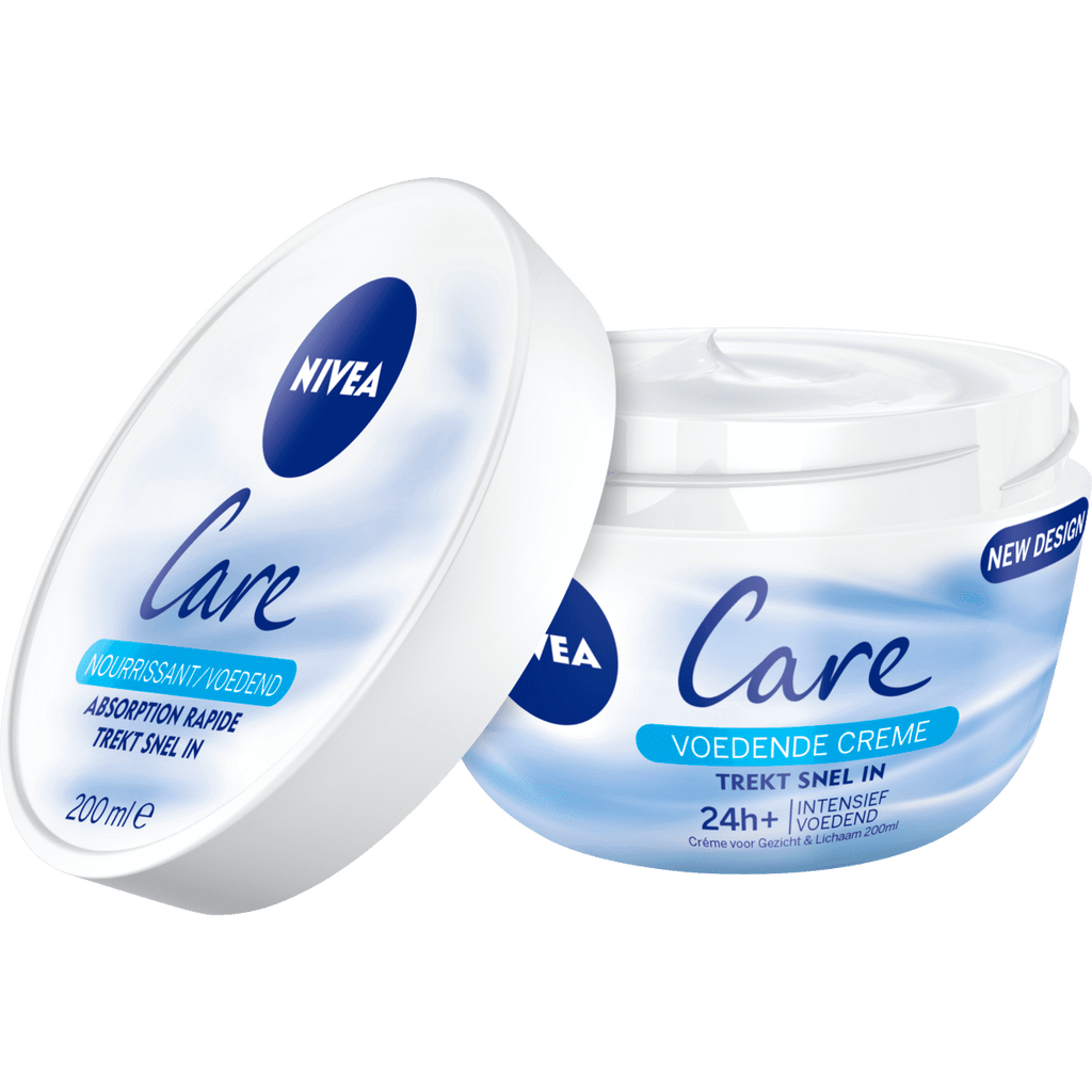 NIVEA Care Crème Voor gezicht & lichaam 200 ML 200 ML | Etos