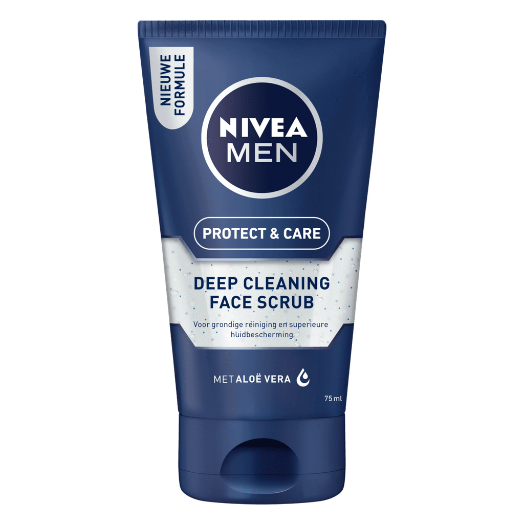 NIVEA MEN Protect & Care Deep Cleaning Face Scrub 75 ML 75 ML | Etos