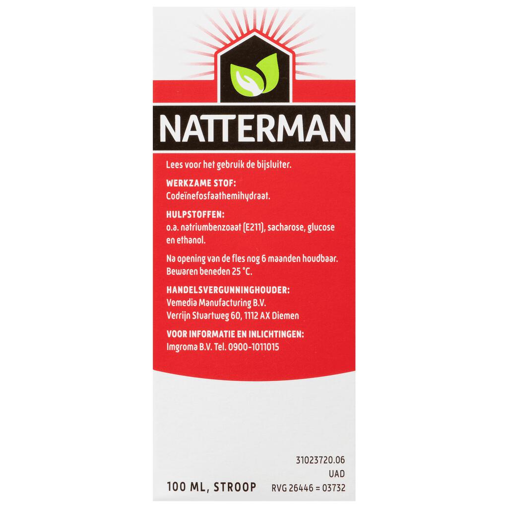 Natterman Bronchicum Extra Sterk 100 ML 100 ML | Etos
