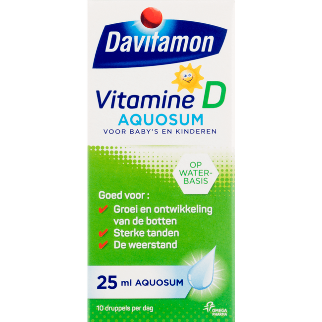Davitamon Aquosum Vitamine D Druppels 25 ML | Etos