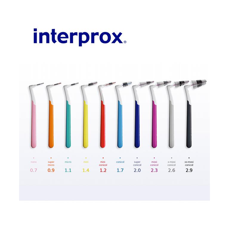 Interprox Plus Mini Conical Ragers Rood PHD 1.2 18 GR | Etos