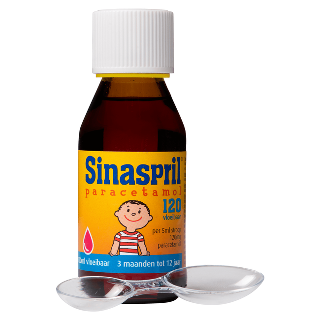 Sinaspril Vloeibaar Paracetamol 120 mg 100 ML 100 ML | Etos