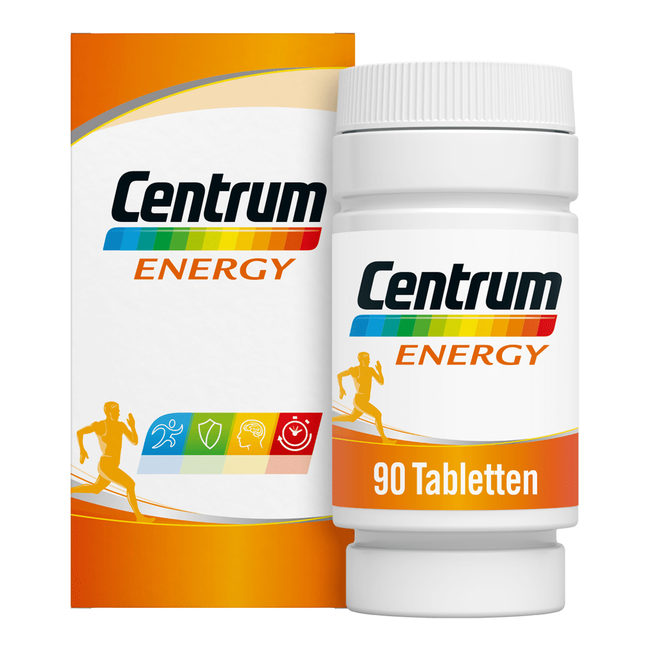 Centrum Energy Multivitaminen Tabletten 90 stuks 90 EA | Etos