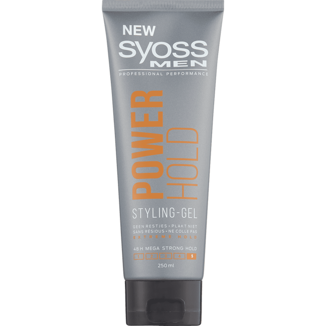 Syoss Men Power Hold Styling Gel 250 ML | Etos