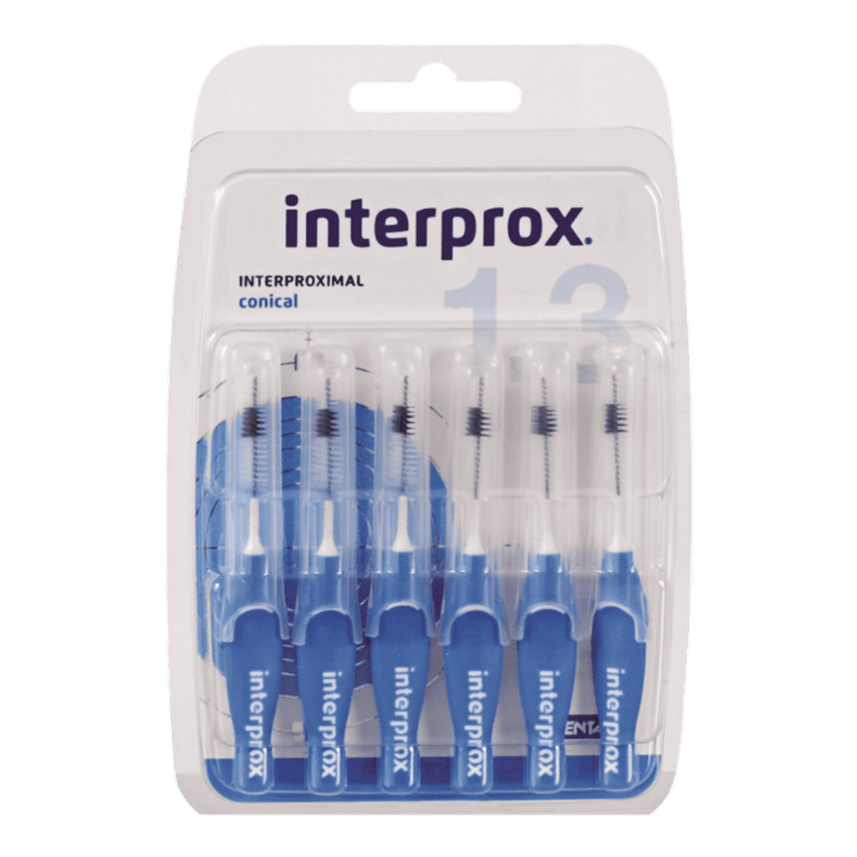 Interprox Conical Ragers Blauw 6 EA | Etos