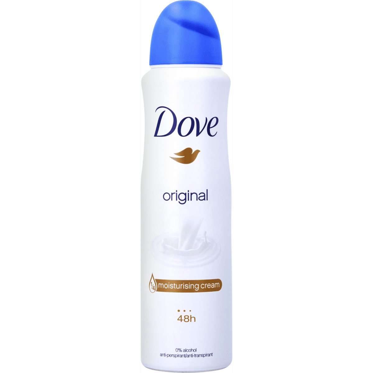 Dove Original Anti-Transpirant Spray 150 ML 150 ML | Etos