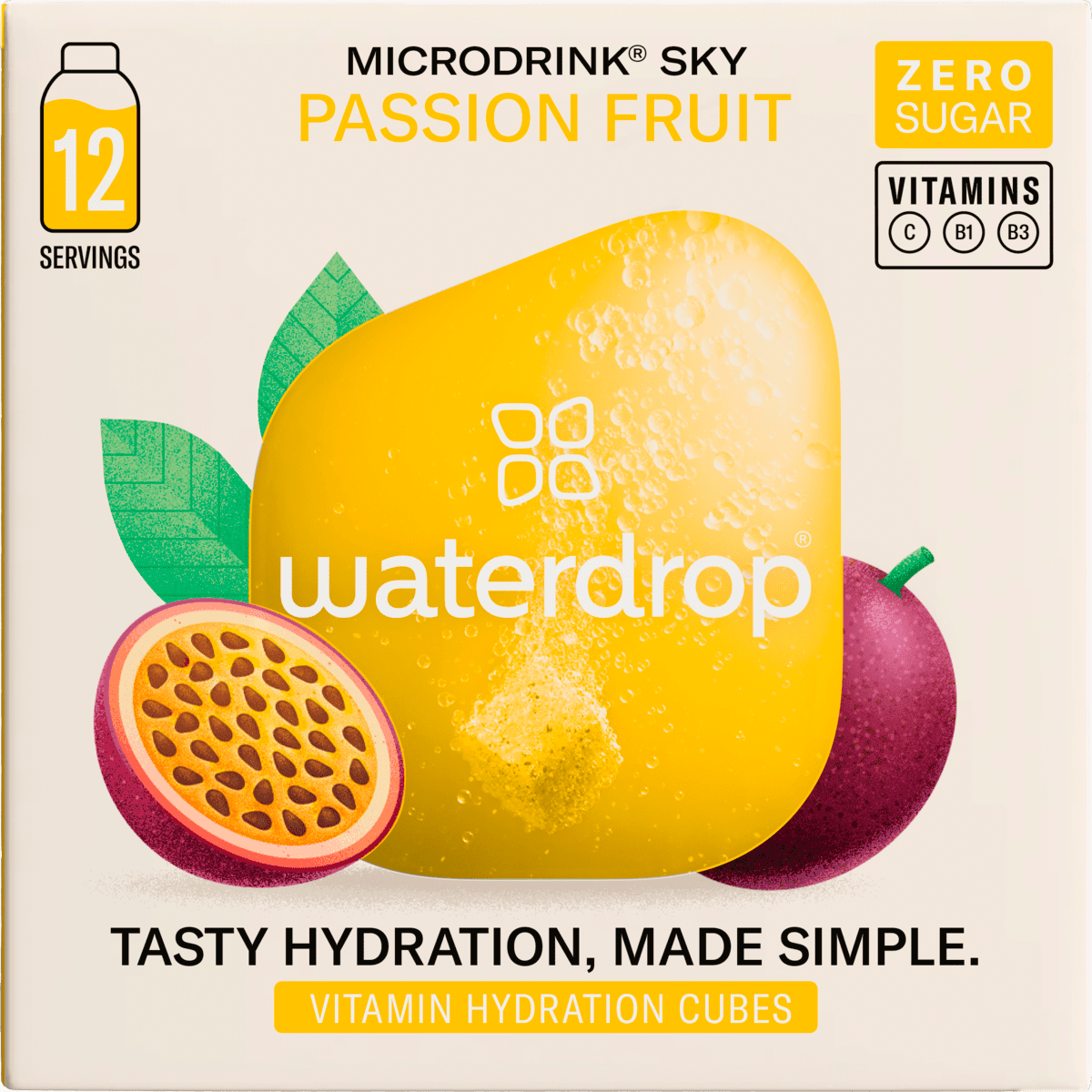 Waterdrop Microdrink Sky Passion Fruit 12 stuks 24 GR | Etos
