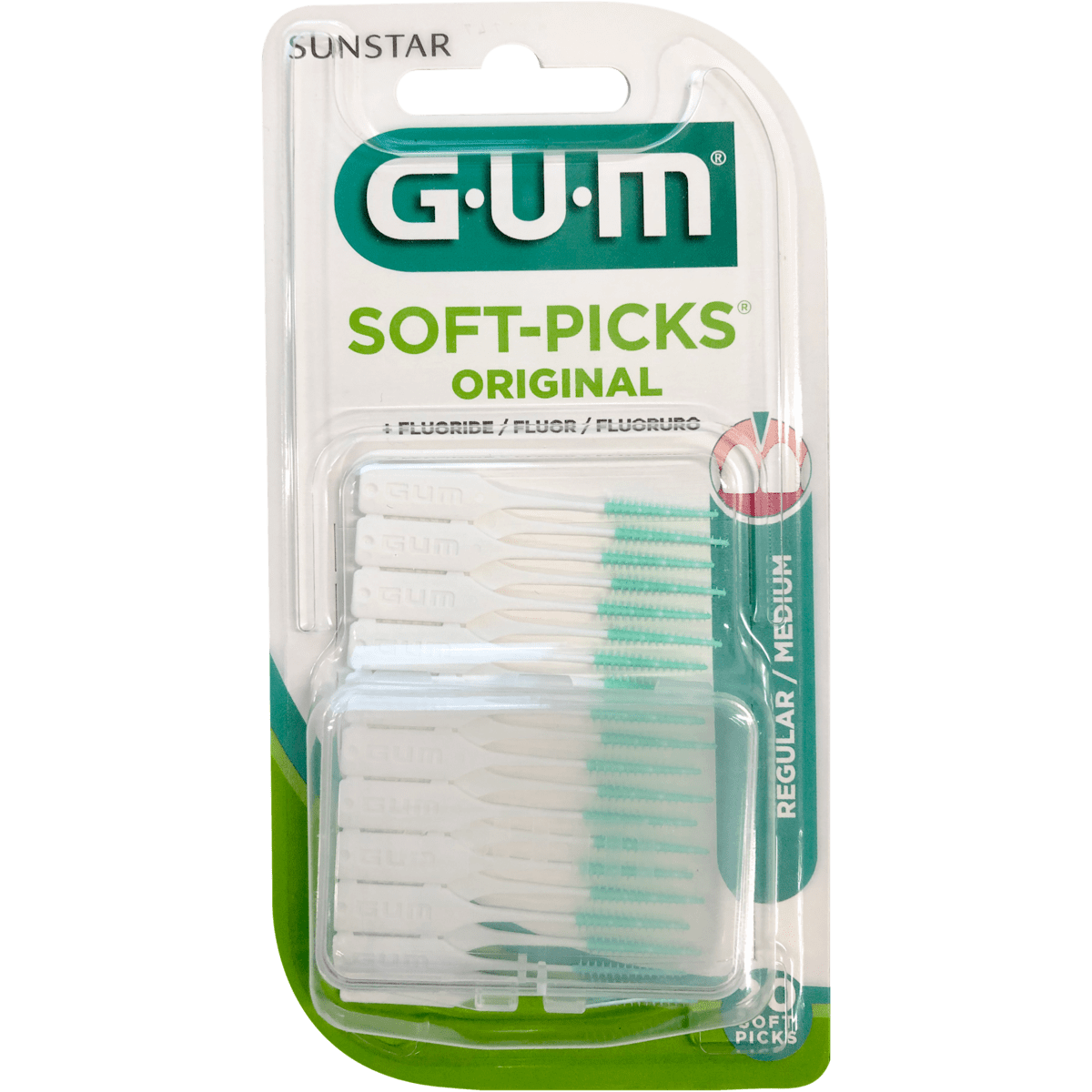 GUM Soft-Picks Original Medium 100 EA | Etos