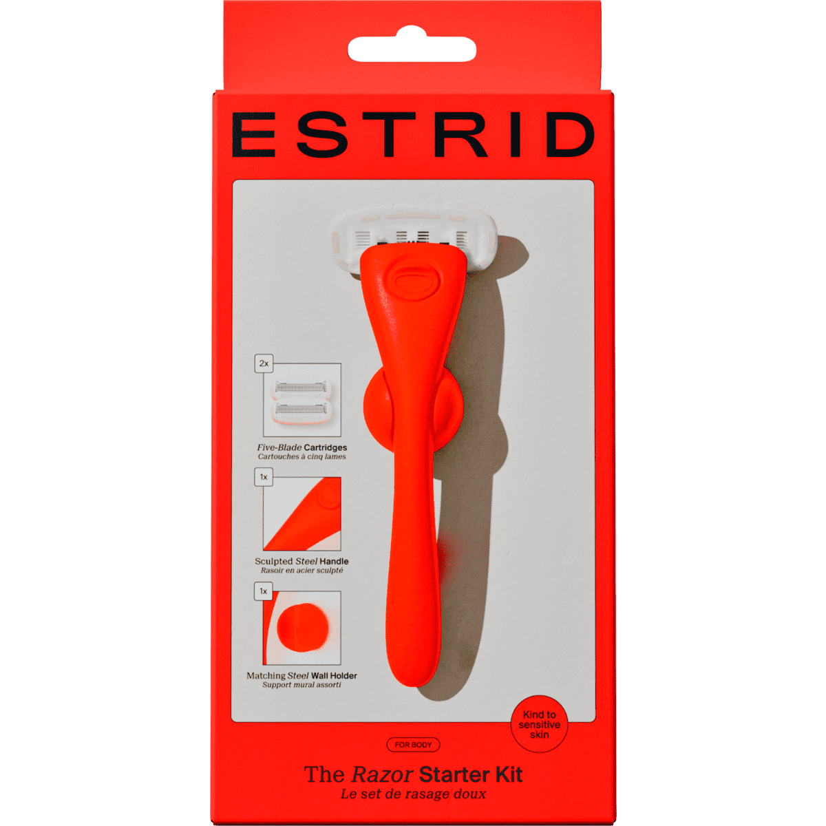 Estrid The Body Razor Starter Kit - Solar 1 EA | Etos