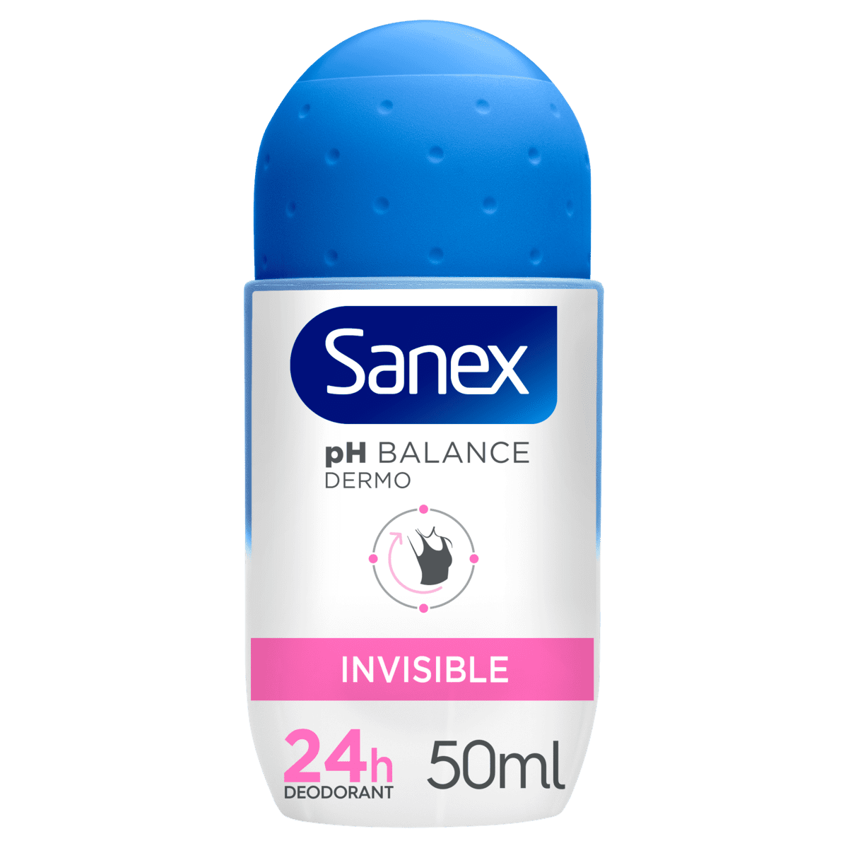 Sanex Dermo Invisible Deodorant Roller 50 ML 50 ML | Etos