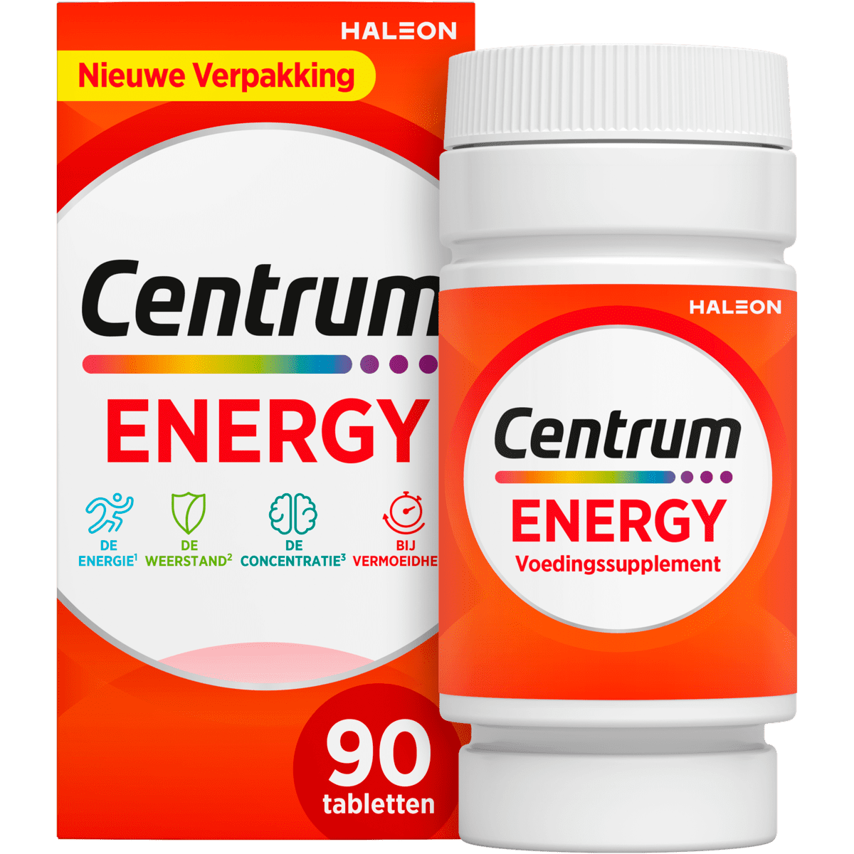 Centrum Energy Multivitaminen Tabletten 90 stuks 90 EA | Etos
