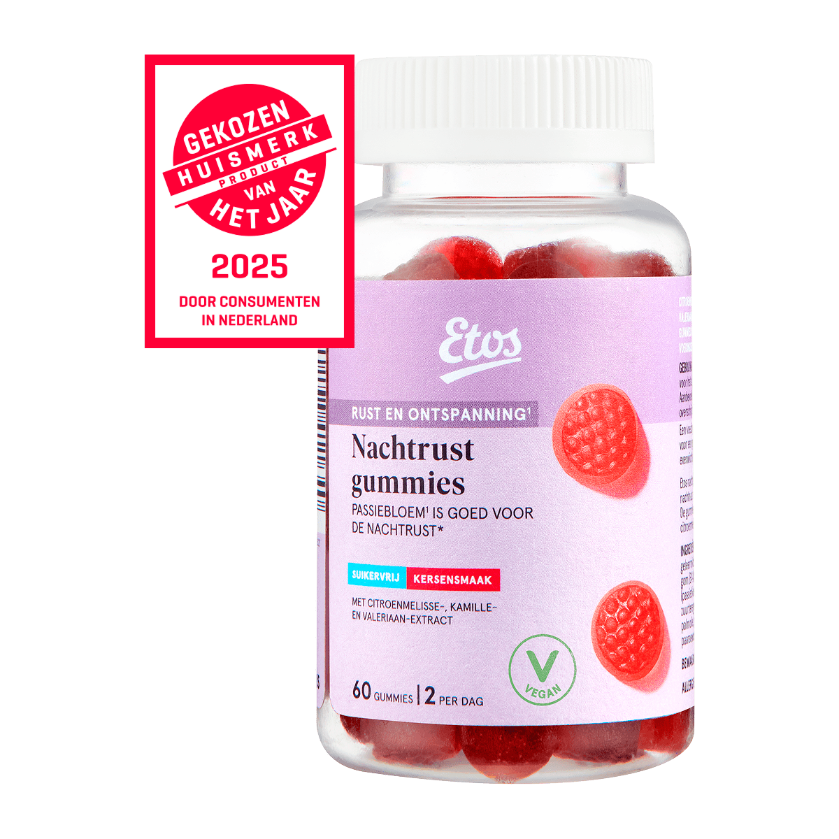 Etos Nachtrust 60 gummies 60 EA | Etos
