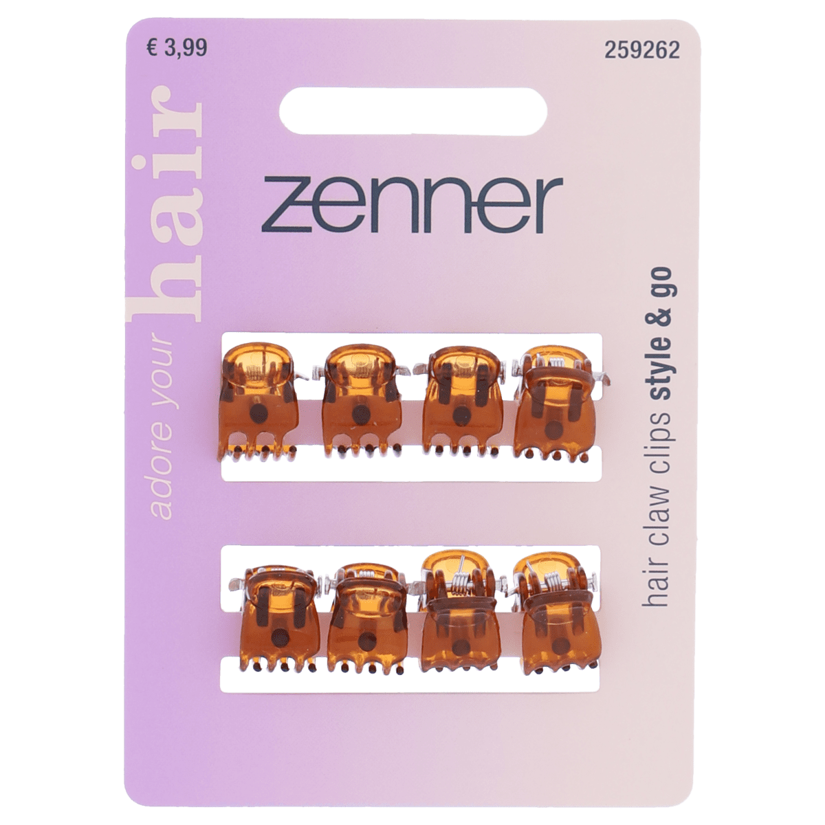 Zenner Haarklem 8x 1 EA | Etos