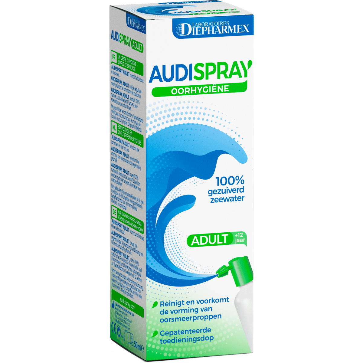 Audispray Adult Oorhygiëne 50 ML 50 ML | Etos
