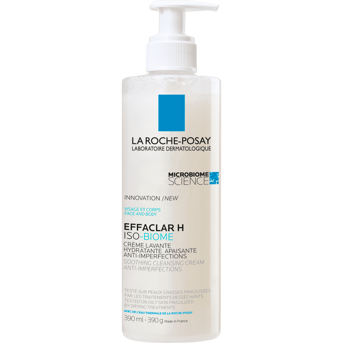 La Roche-Posay Effaclar H Iso-biome Hydraterende Reinigingscrème 390 ML ...