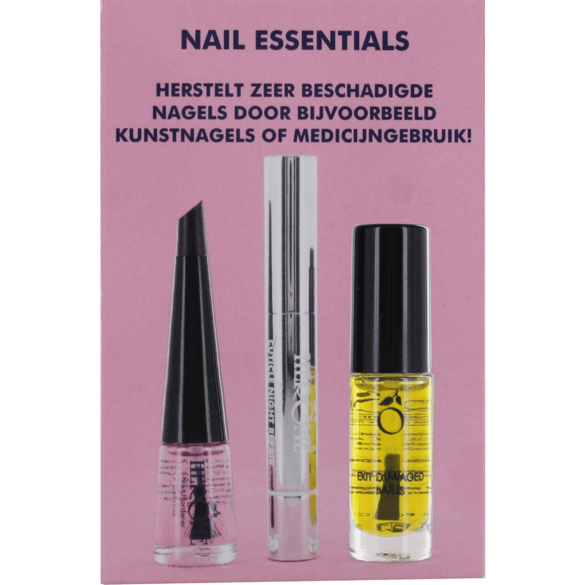 Herome Nail Essentials Set Zeer Beschadigde Nagels 3 EA | Etos