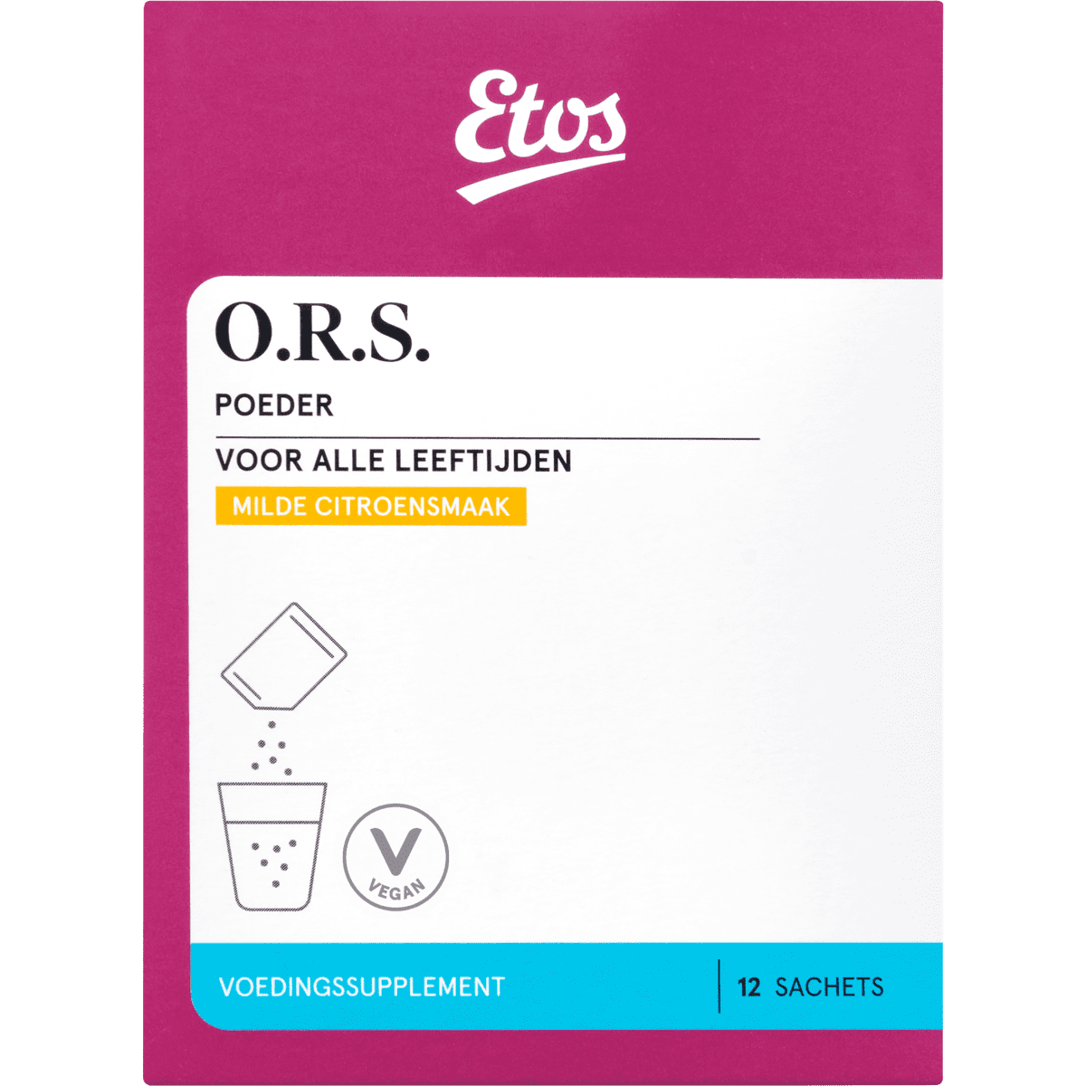 Etos ORS Poeder 10 sachets 10 EA | Etos