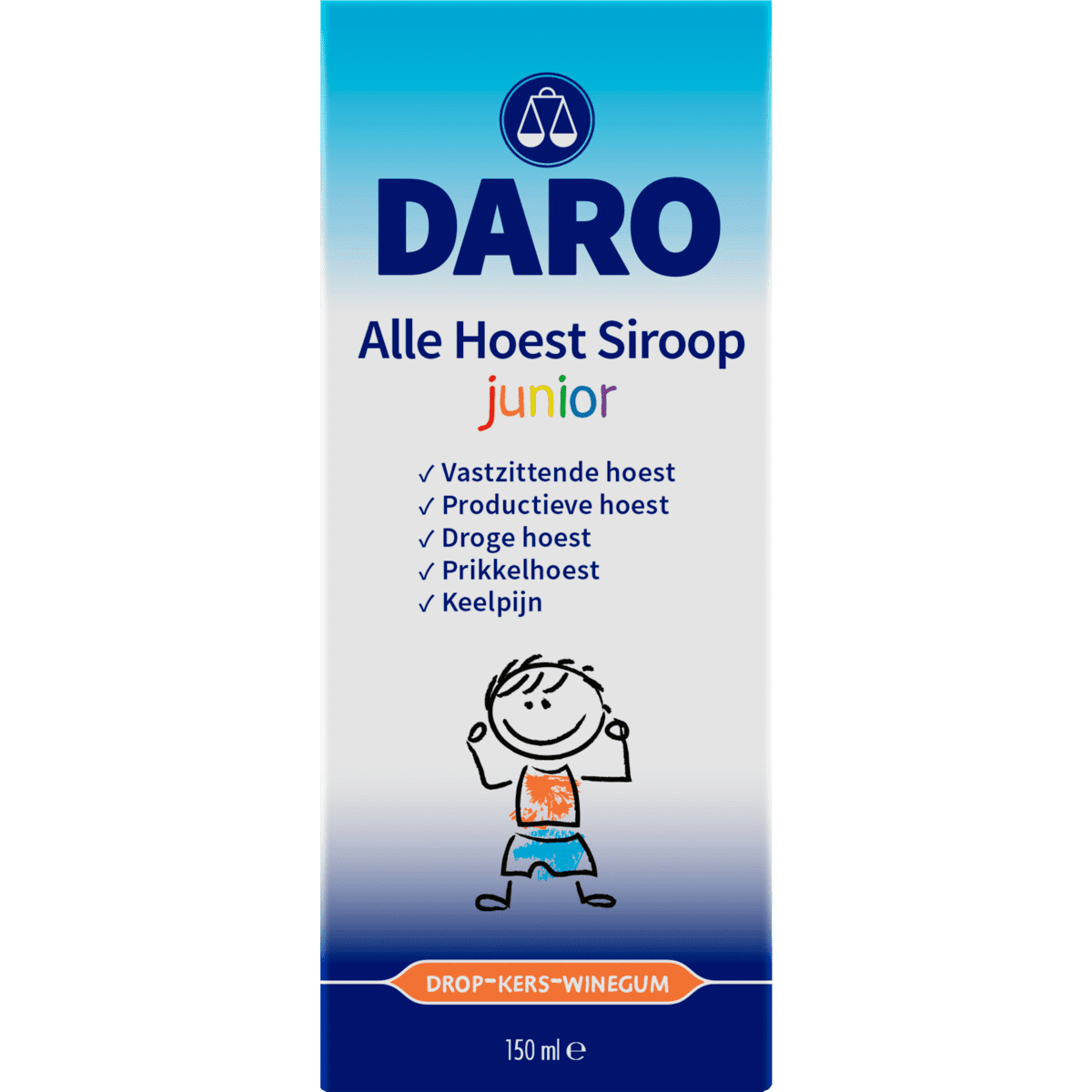 Daro Alle Hoest Siroop Junior 150 ML 150 ML | Etos