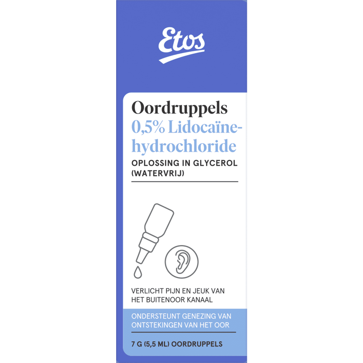 Etos Oordruppels 7G 5,5 ML 5.5 ML | Etos