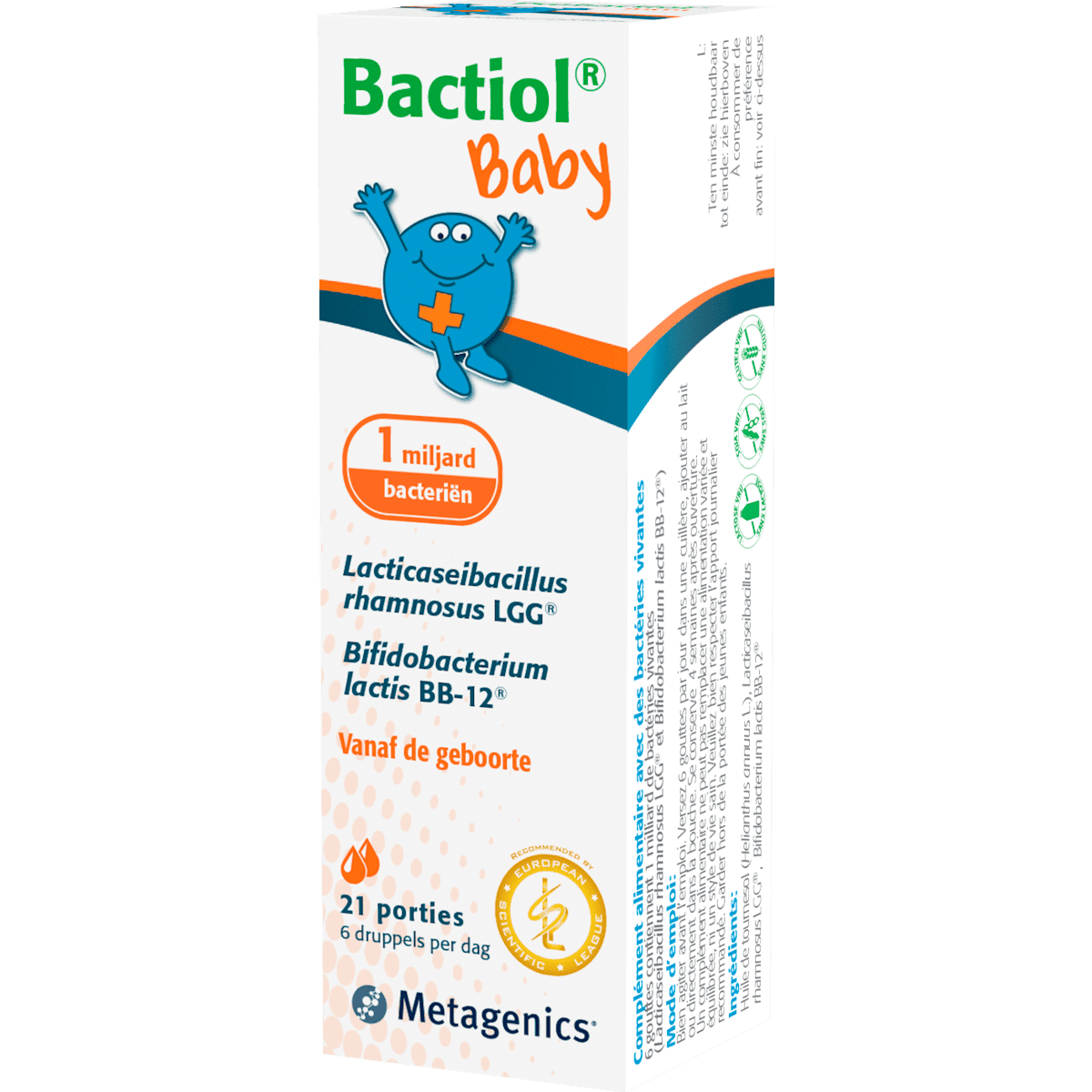 Metagenics Bactiol Baby druppel 5,7 ml 5.7 ML | Etos