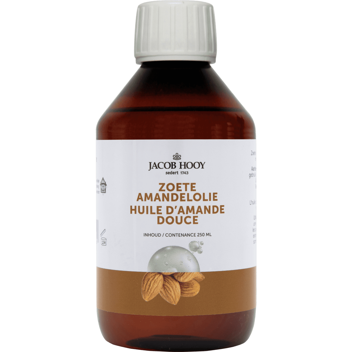 Jacob Hooy Zoete amandelolie 250ml 250 ML | Etos